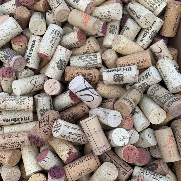 Wine | Art | 20 Natural Wine Bottle Corks Red White Nice Variety ...